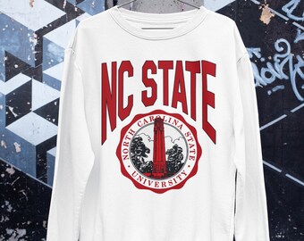 Nc State Wolfpack Sweatshirt Etsy