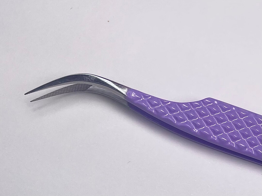 Mad Lashed Curvy Fiber Tip Tweezer - Etsy