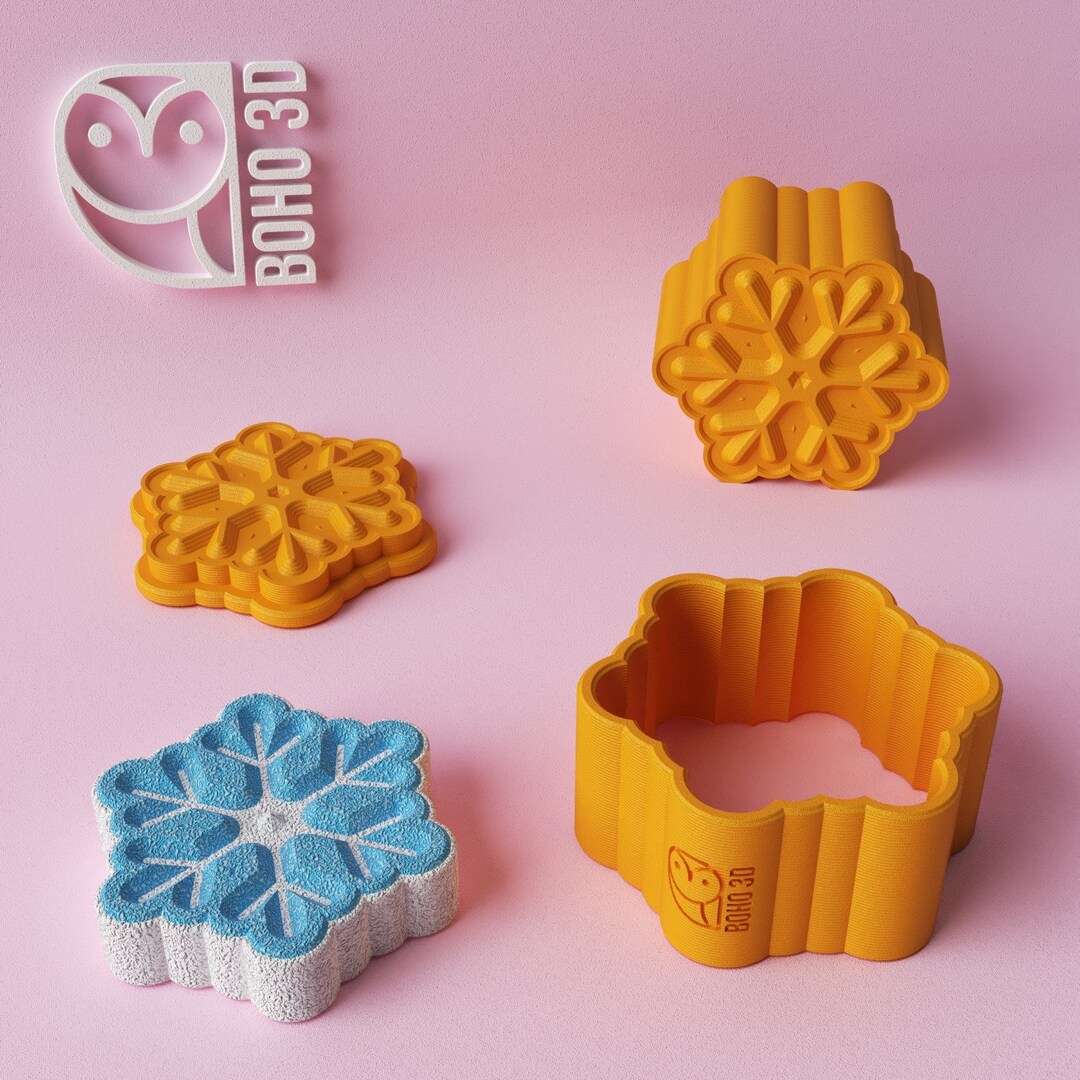 Snowflake Bath Bomb Mold - Etsy