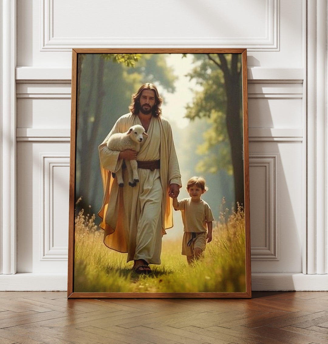 Jesus Portrait, Jesus Painting, Jesus Print, Jesus Art, Come Follow Me ...