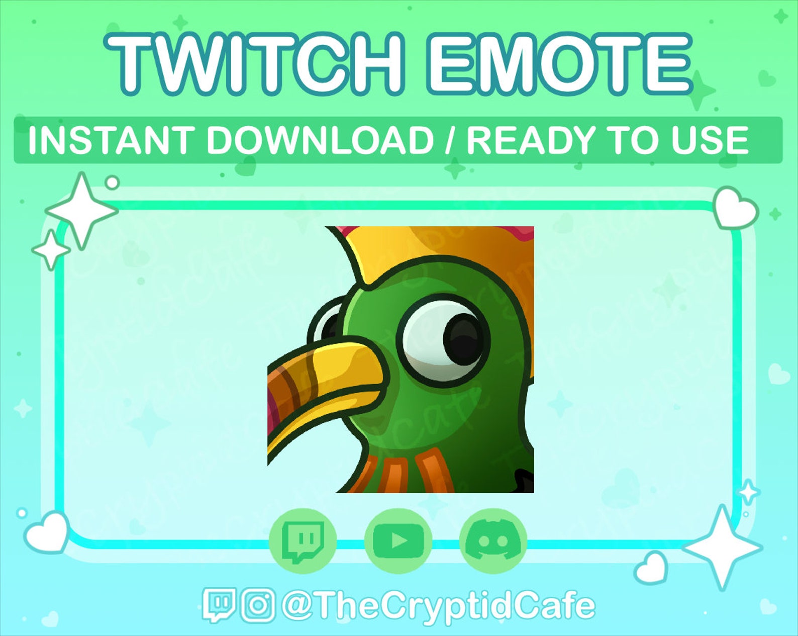 PALWORLD Animated TOCOTOCO Awkward Look Emote (twitch Discord Youtube ...