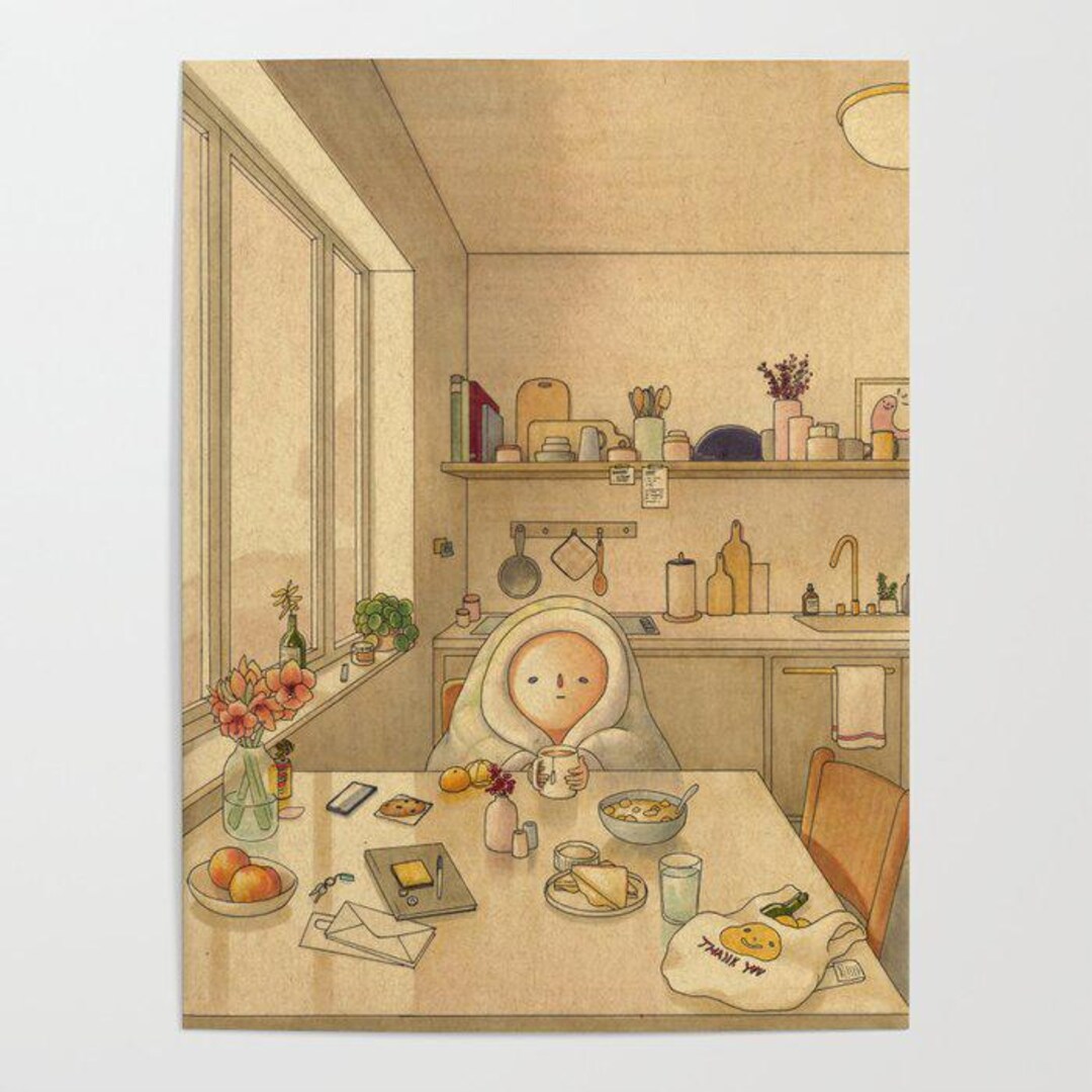 Afternoon Tea Poster Retro Vintage No Frame Poster Paper, Inspirational ...