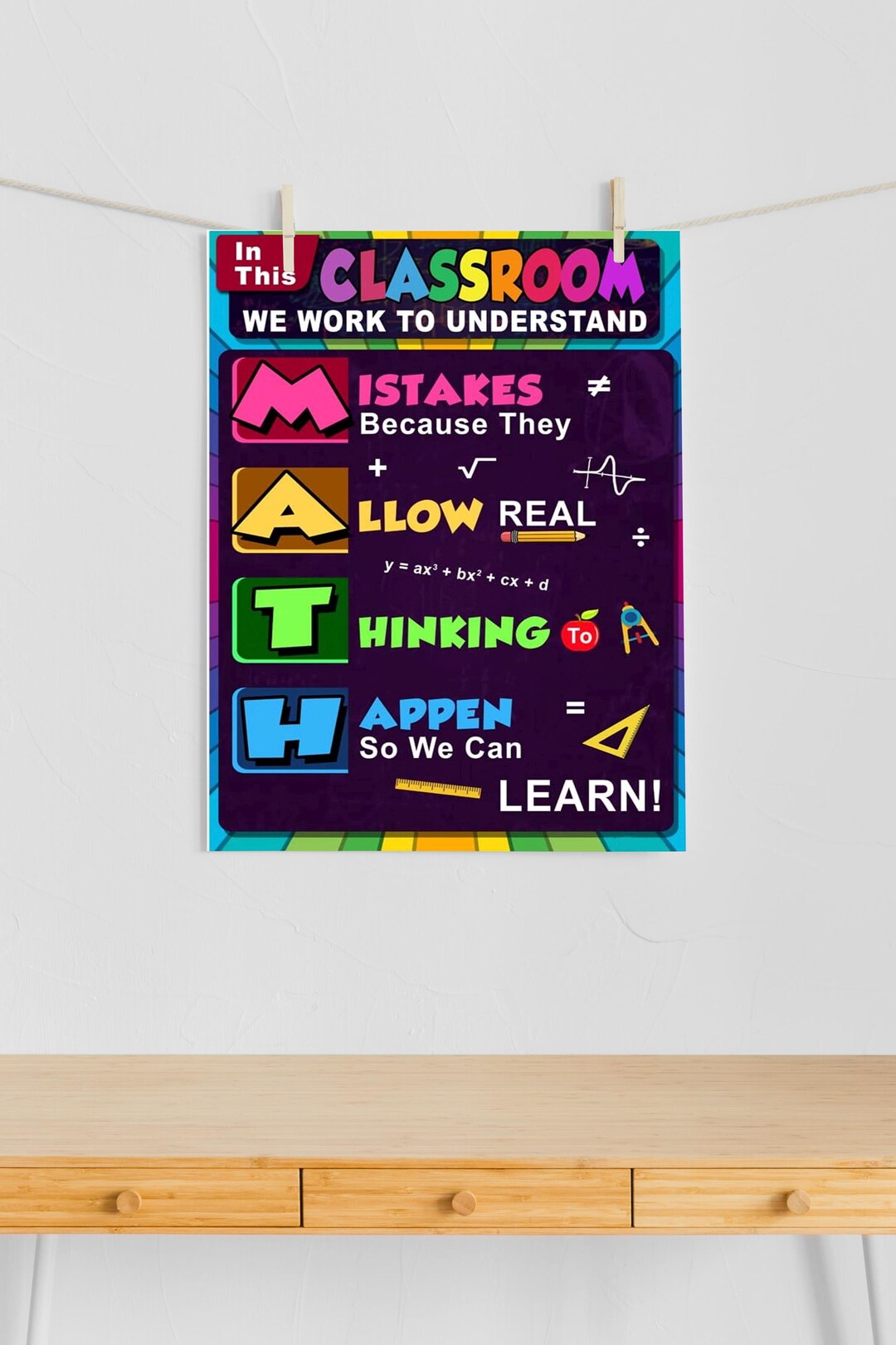 Math in This Posters High School & Middle School Math Posters for ...