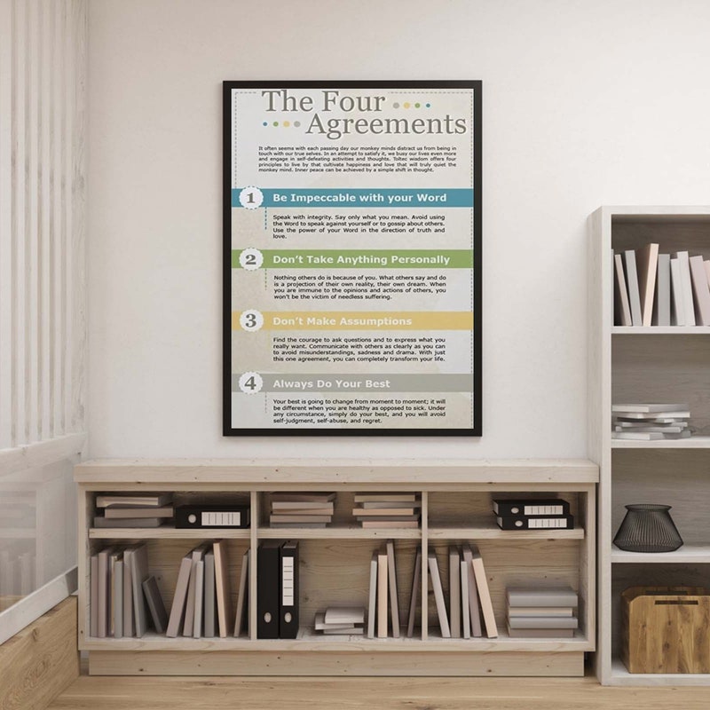 The Four Agreements - Etsy