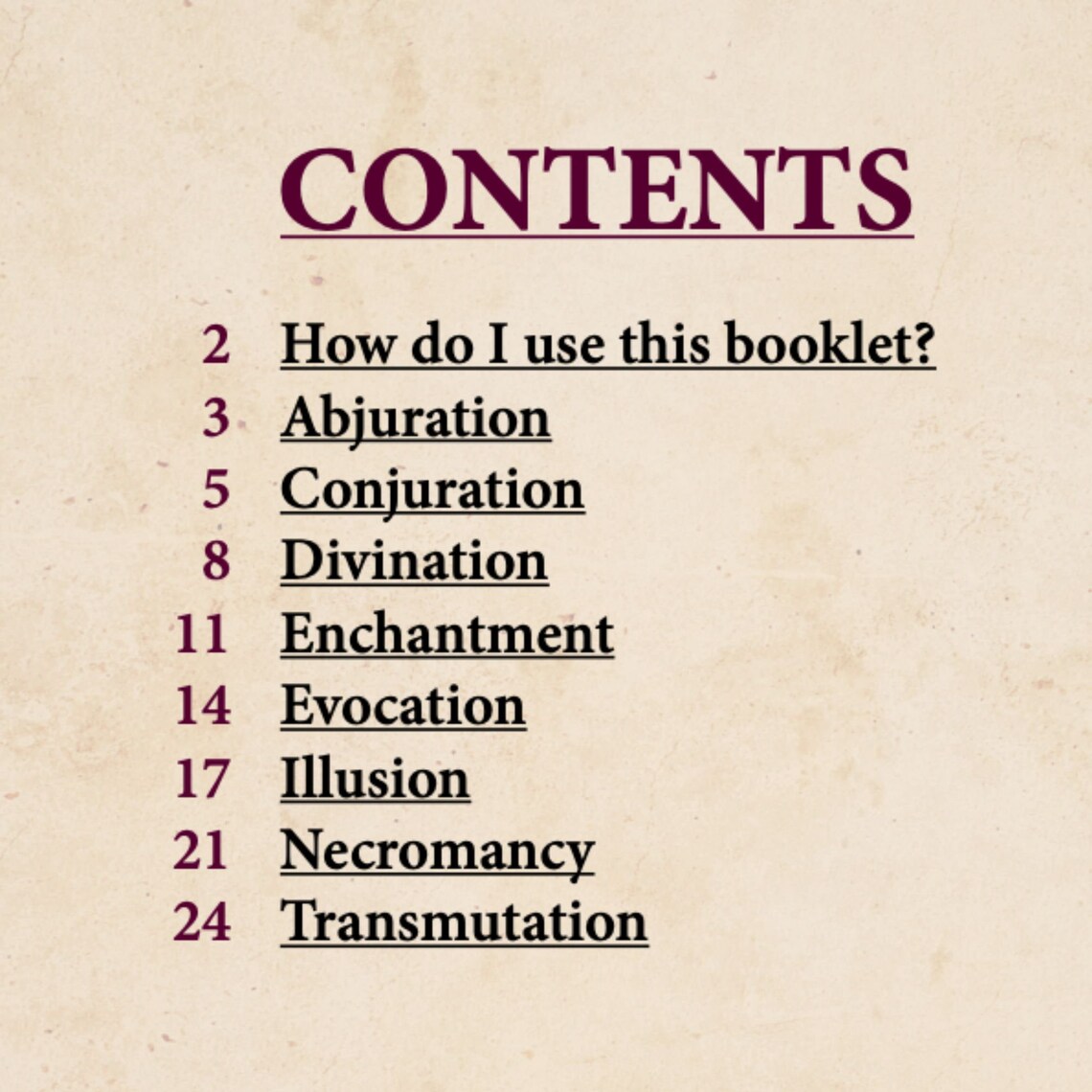 Expanded Wild Magic Table 5e 5th Edition D&D DND - Etsy