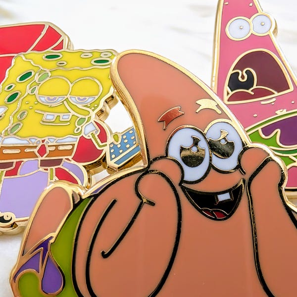 Spongebob Pin - Etsy