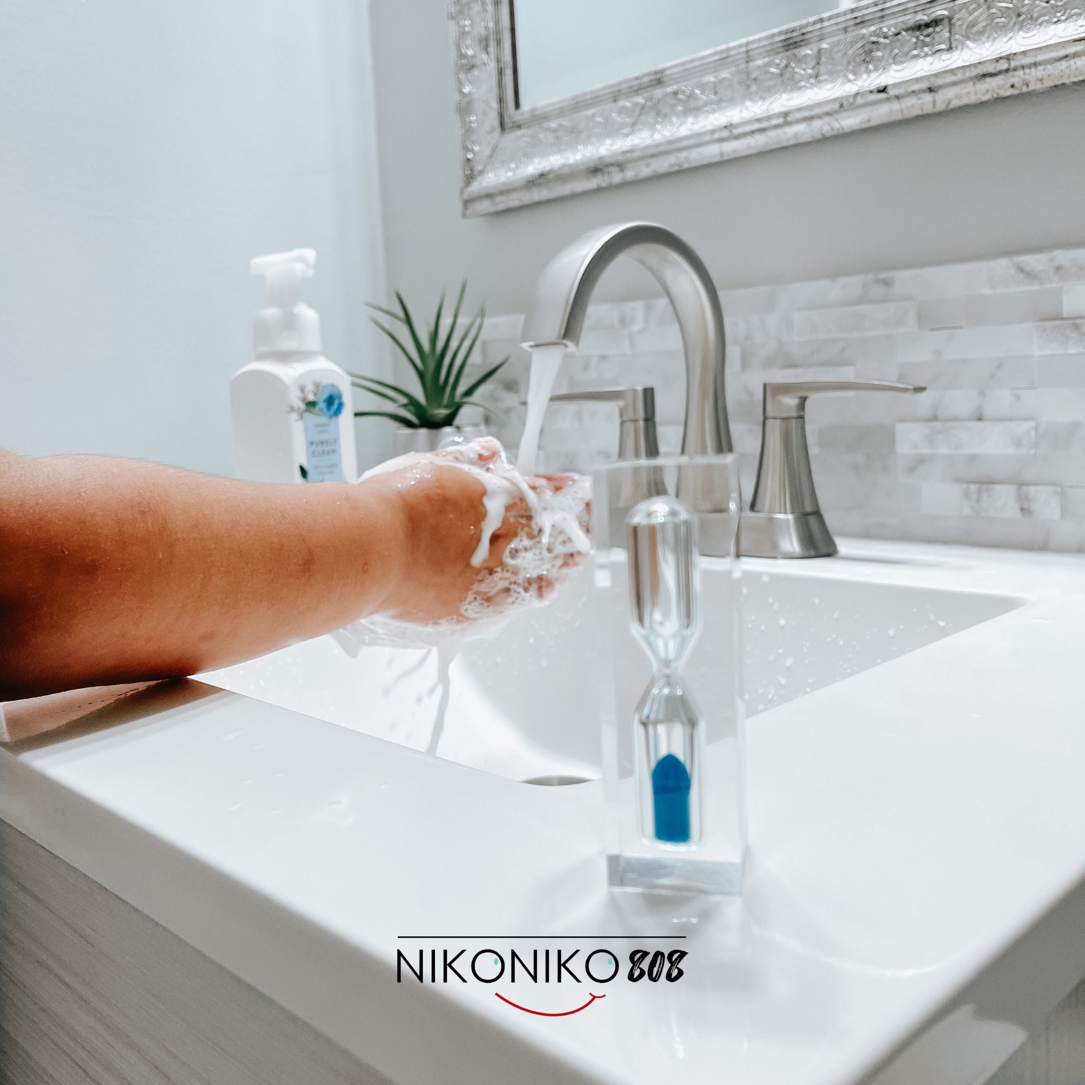 Hand Washing 30-second Timer "grubby Buster" (lime) - Etsy