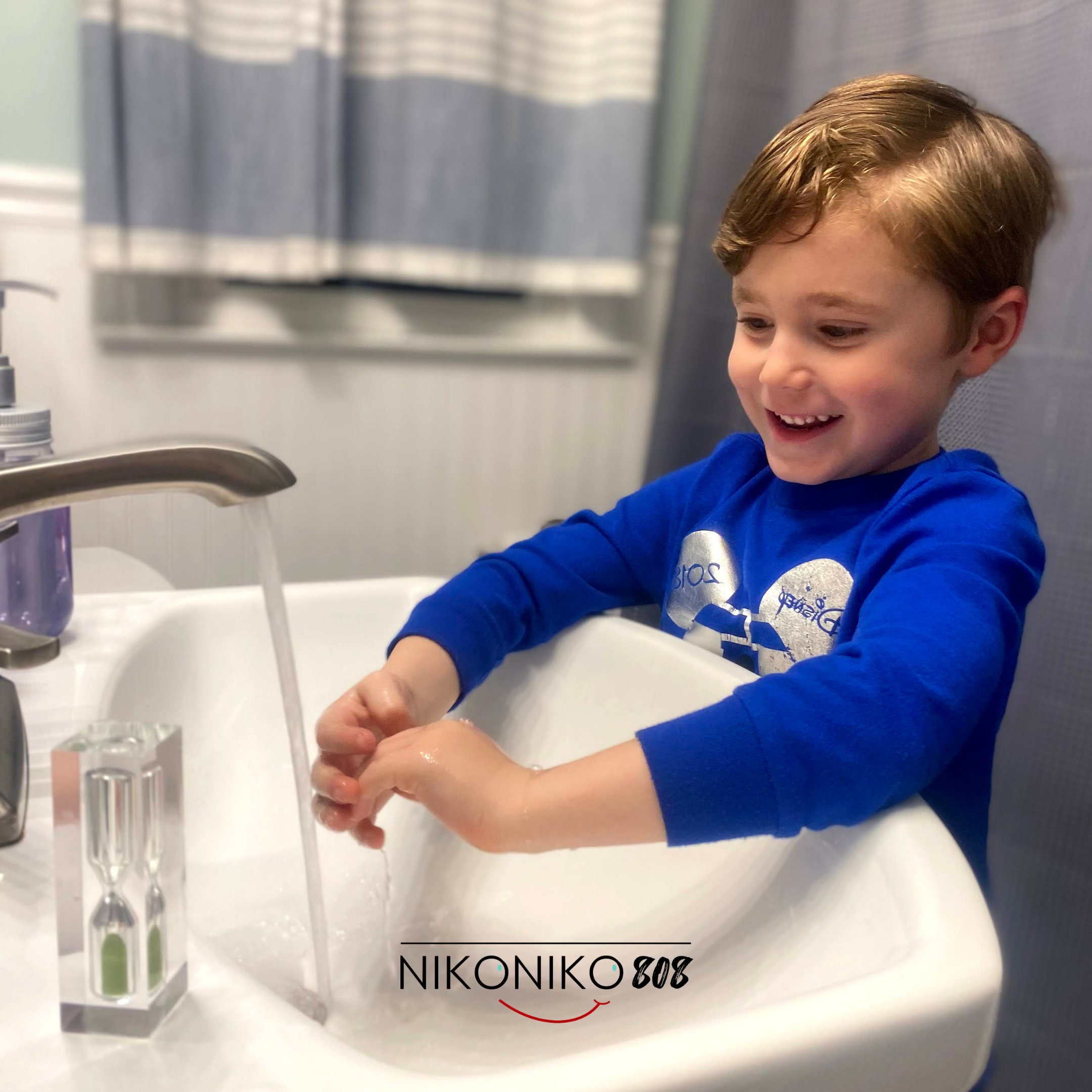 Hand Washing 30-second Timer "grubby Buster" (lime) - Etsy