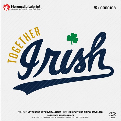 Irish Vector Files .ai / .eps / Pdf / Svg / Jpeg / Png Irish - Etsy