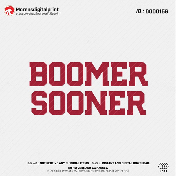 Boomer Sooner - Etsy