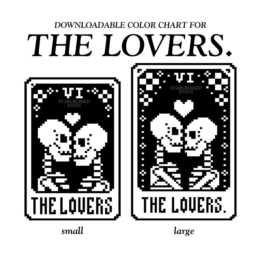 THE LOVERS Tarot Card Color Chart • Digital Download Pdf Color Chart ...
