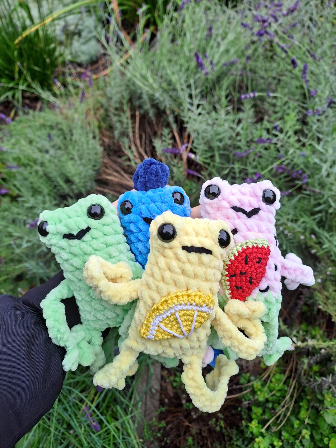 Fluffy Crochet Leggy Frog Plush - Etsy