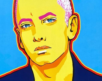 Eminem Pop Art - Etsy