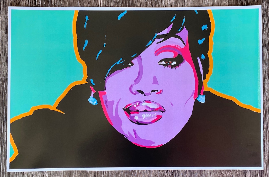 MISSY ELLIOT Art Print, Art, Pop Art, Music, Fashion, Hip Hop, Rap, Pop ...