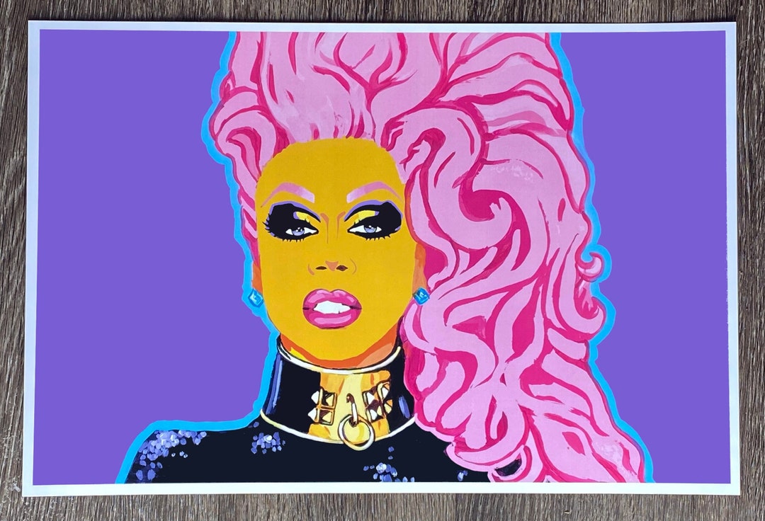 RUPAUL Art Print, Fashion, Drag Race, Drag, Drag Queen, Pop Art, Art ...