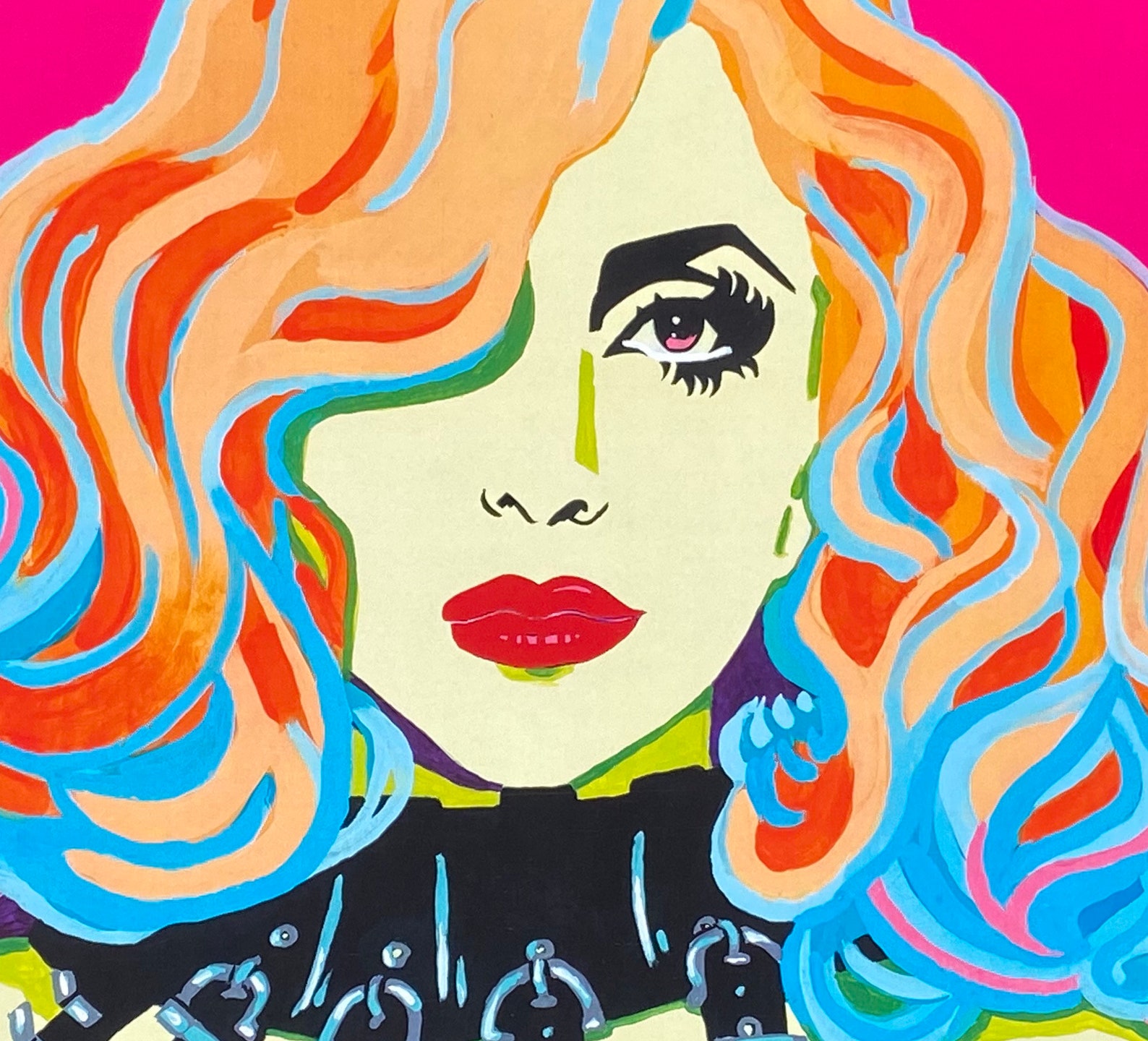 LADY GAGA Art Print Art Pop Art Fashion Music Movies Tv - Etsy