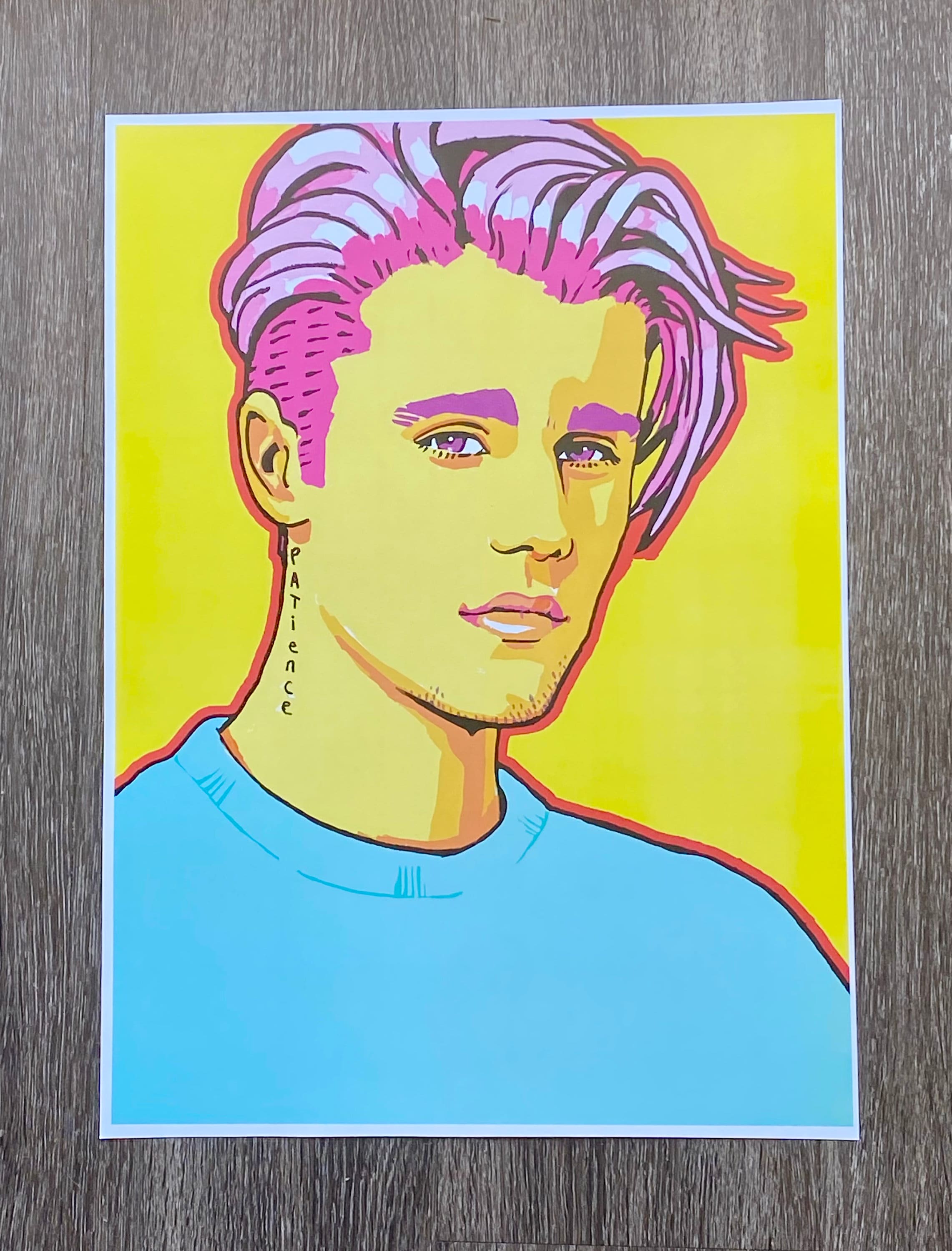 Justin Bieber Pop Art