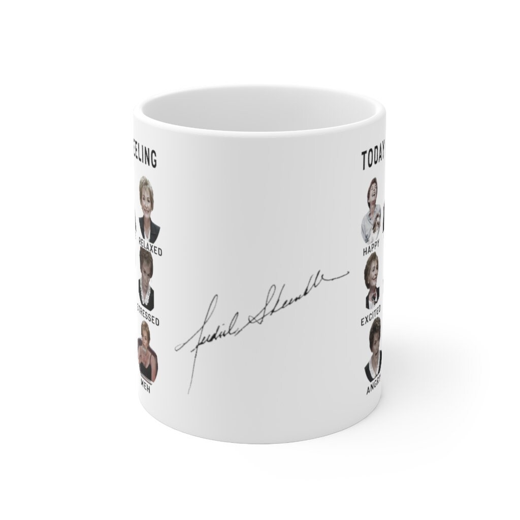 Judge Judy Mug, Judge Judy Gift, Judy Sheindlin Funny Feelings 11oz ...