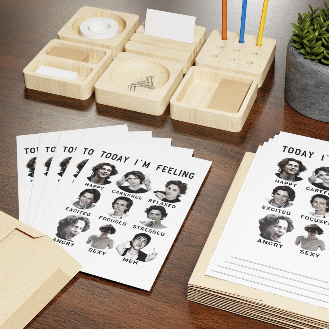 Timothee Chalamet Card A5 Illustrive Greeting Birthday Cards,timothee ...