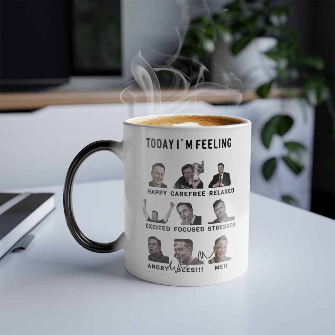 Elon Musk Mug, Spacex Mug, Tesla Mug, Elon Musk Gift, Elon Musk Merch ...