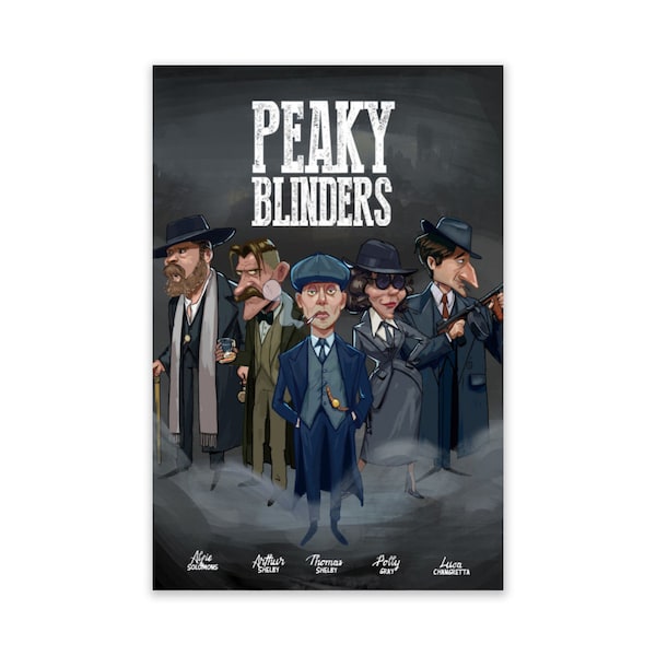 Peaky Blinders Family Framed Poster - Etsy