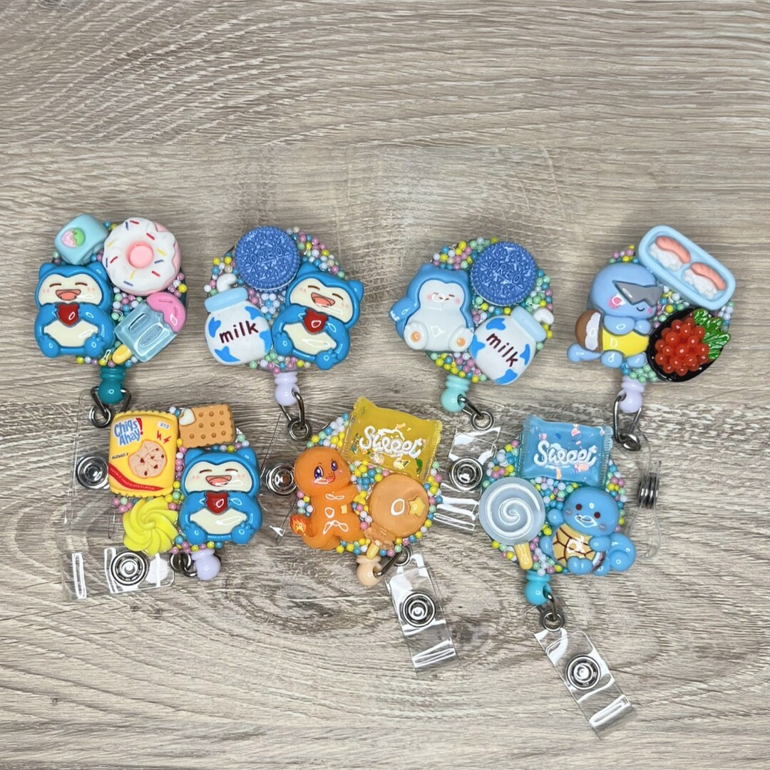 Kawaii Belt Clip Badge Reel / Cute ID Holder - Etsy