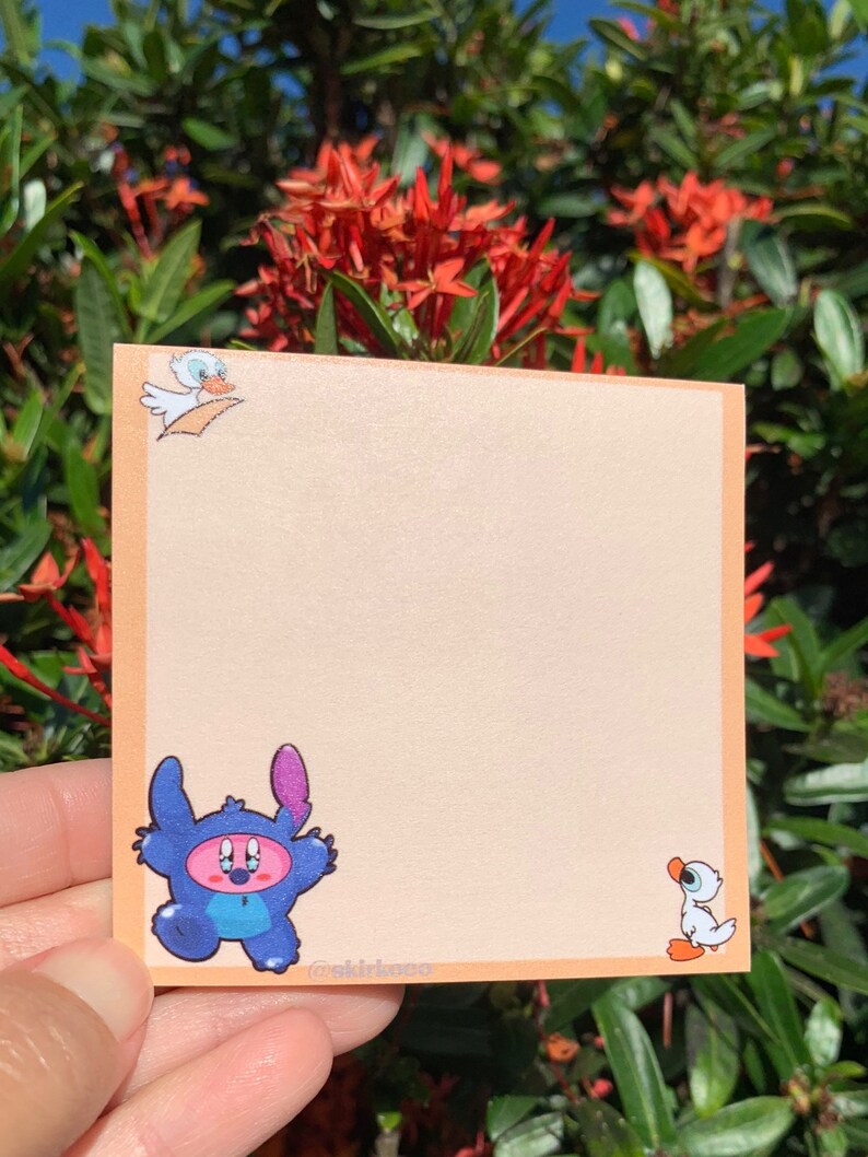 Kawaii Post-it Stationery / Memo Pad / Notepad - Etsy