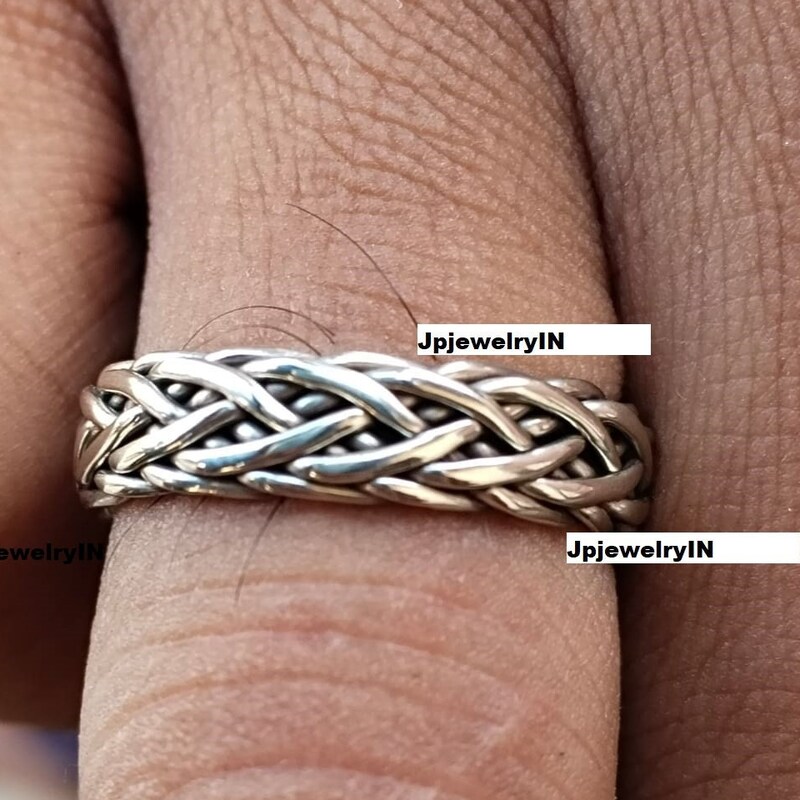 Woven Mesh Ring - Etsy