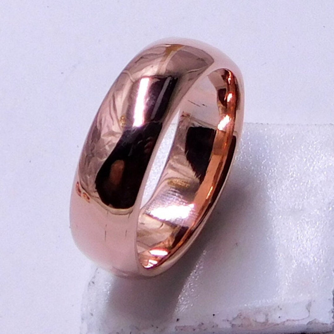 HANDMADE Copper BAND, Anti Arthritis Ring, - Boho Style Ring - Healing ...