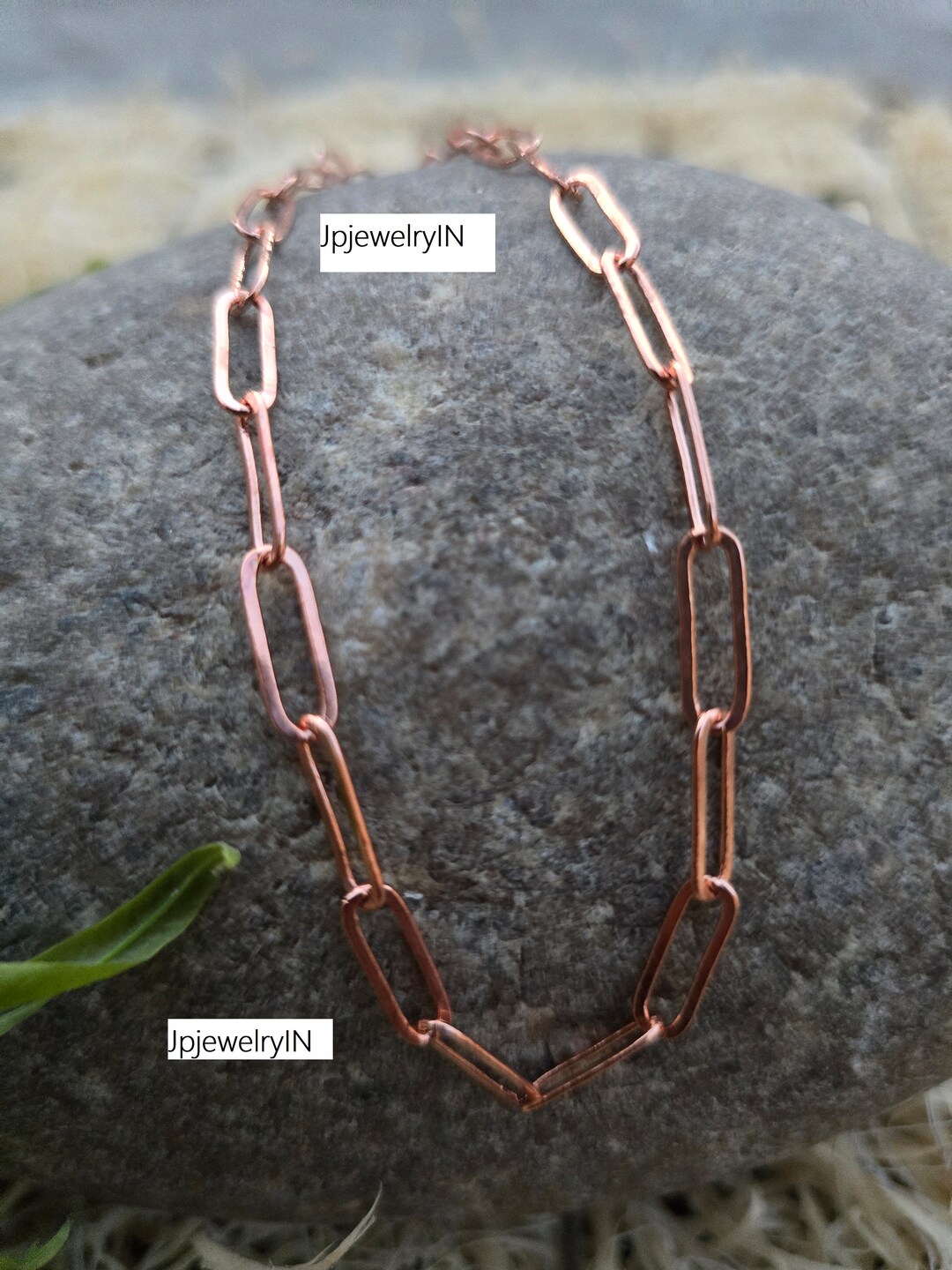 Pure Copper Chain Necklace,perfect Layering Link Necklace ,minimalist ...
