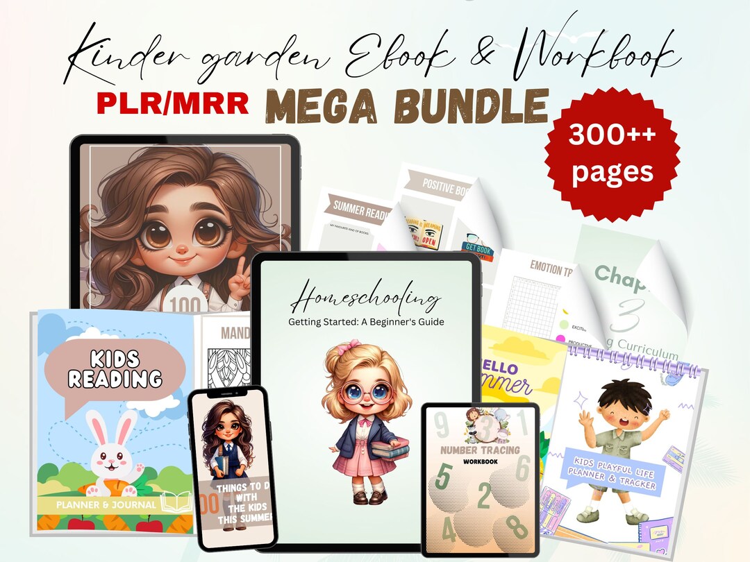 Interactive Toddler and Preschool Bundle:learning Activities &master ...