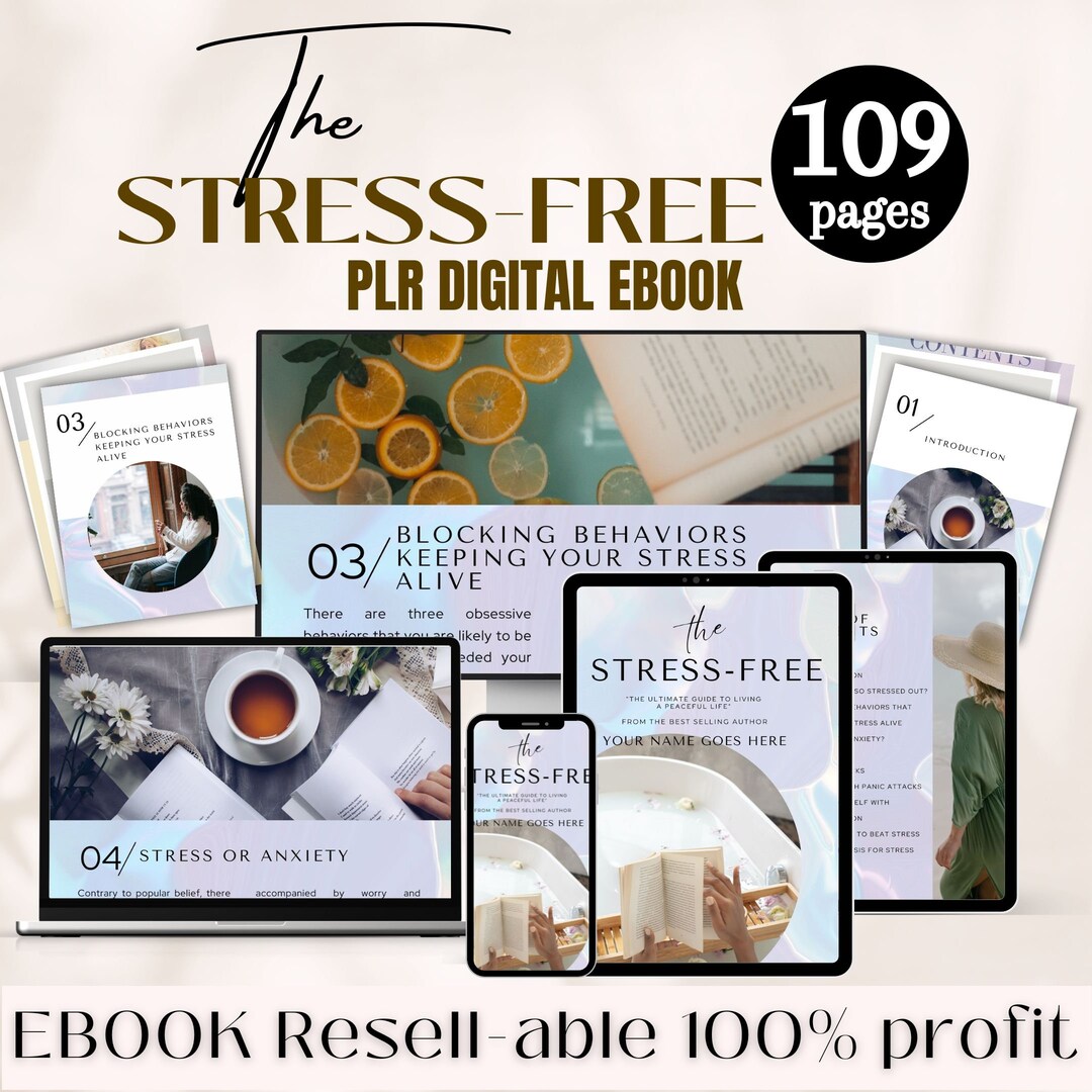 Stress-free PLR Ebook: Simplify Your Life With Private Label Rights ...