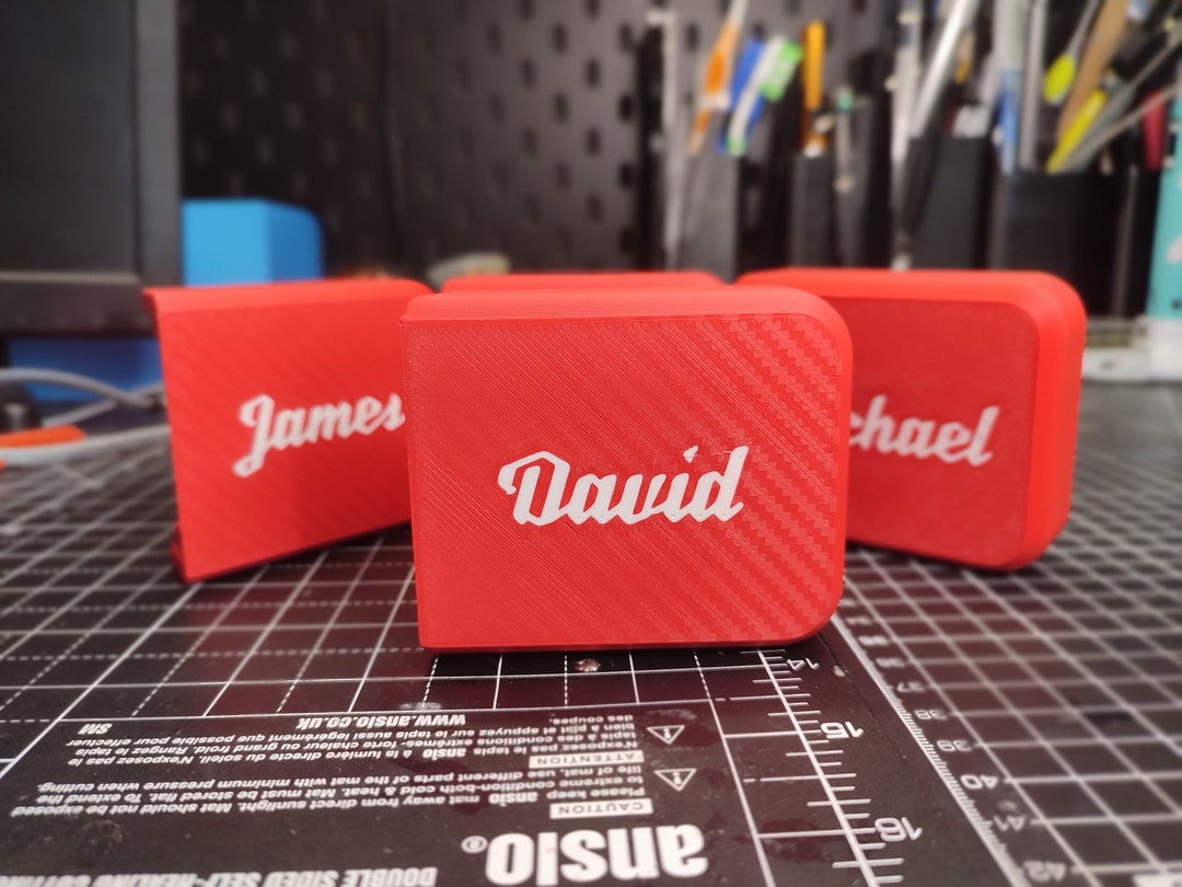3D Printed Personalized Battery Covers for Milwaukee 18V Power Tool ...