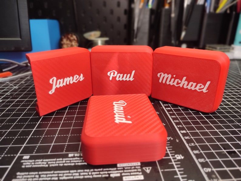 3D Printed Personalized Battery Covers for Milwaukee 18V Power Tool ...