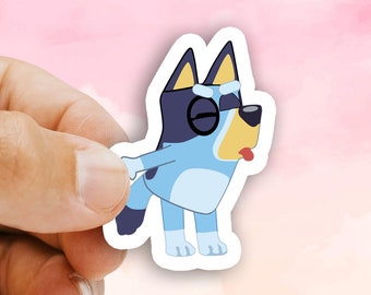 Bluey window decal - Etsy España