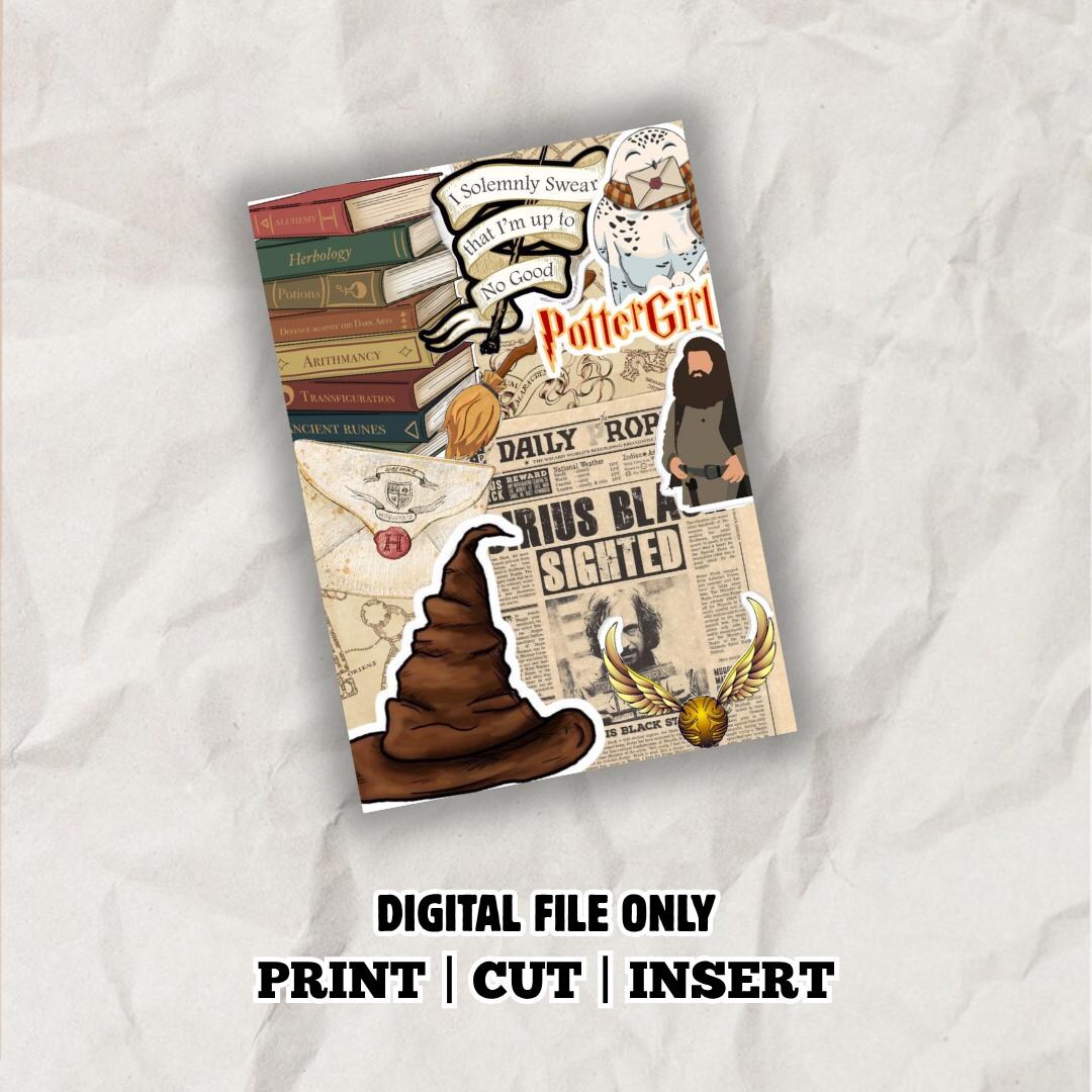Fall Vintage Kindle Insert, Magical Theme Inspired | Digital Download ...