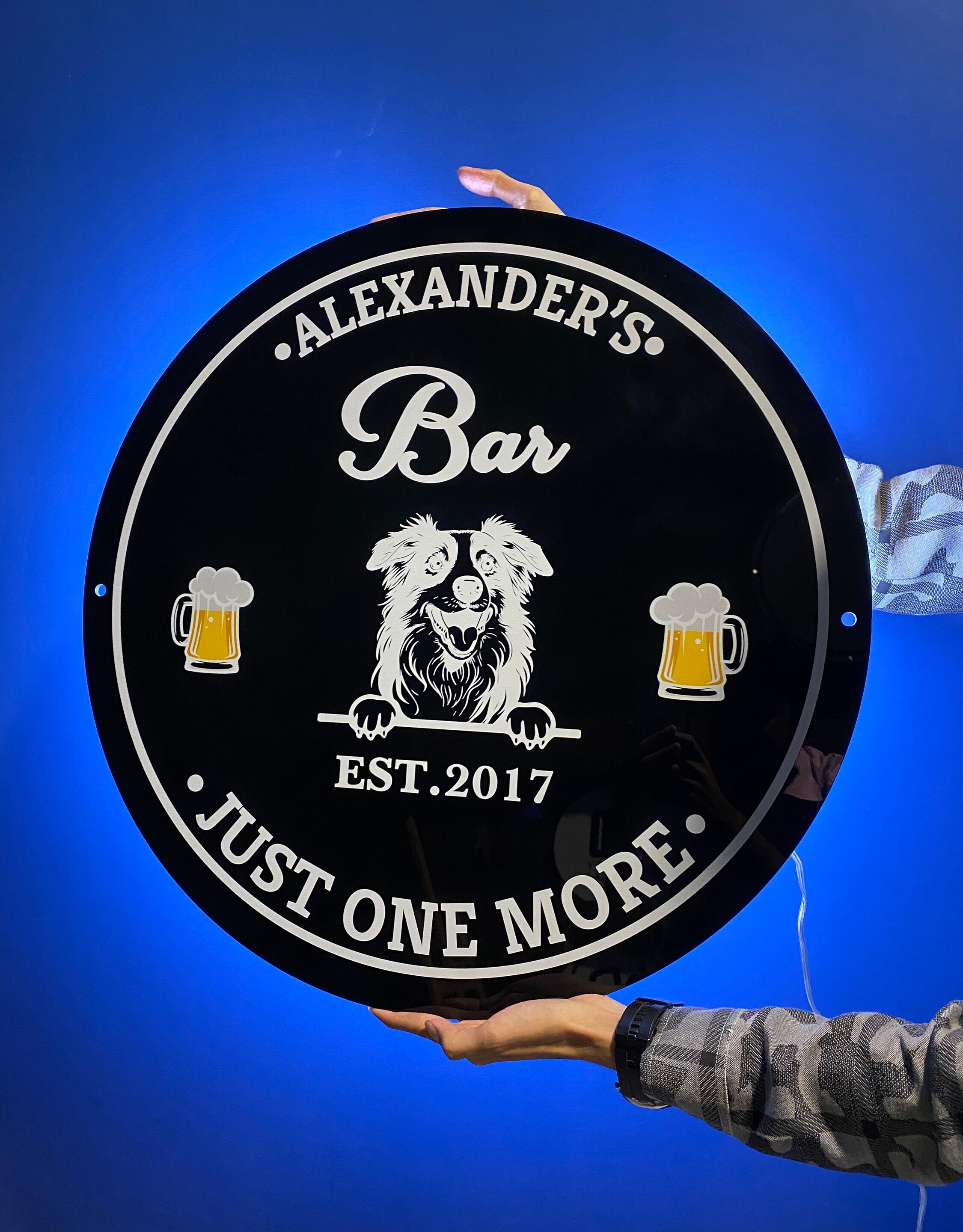 Custom Dog Bar Signs Man Cave Dog Lover Gifts Custom - Etsy
