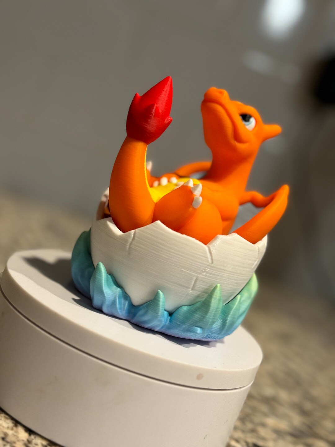Charizard Easter Egg 3D Printed in FULL COLOR - Etsy
