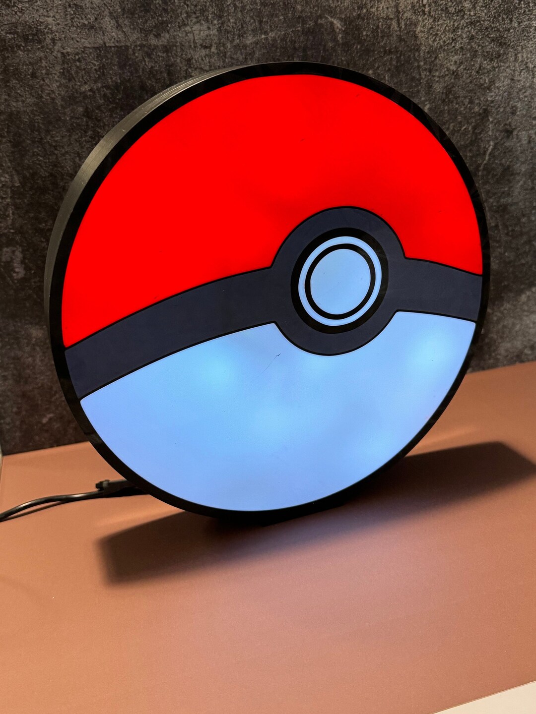 Pokeball Lightbox Pokemon Light 3d Printed - Etsy