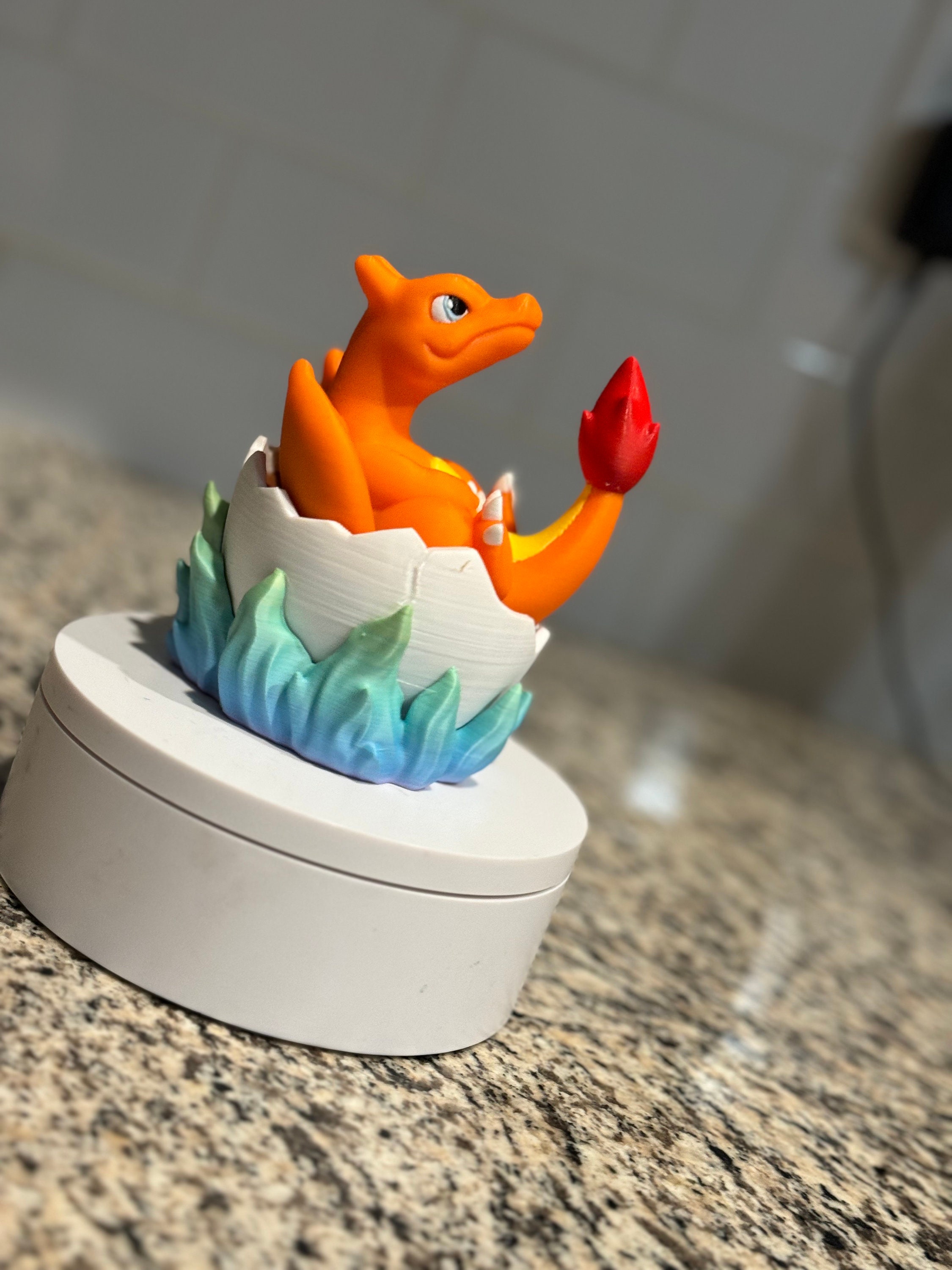 Charizard Easter Egg 3D Printed in FULL COLOR - Etsy