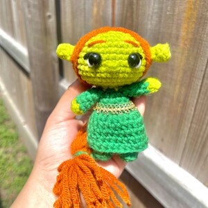 Shrek Mini Crochet Amigurumi Doll - Etsy