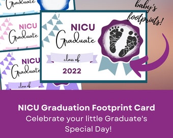 Nicu Footprint Card - Etsy