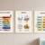 36 Boho Educational Posters Set for Playroom Kids, Toddlers, Printable ...