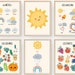 Printable Preschool Posters Numbers, Colors, Alphabet and Shapes - Etsy