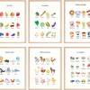 24 Educational Posters Set for Playroom, Kids, Toddlers, Printable Home ...