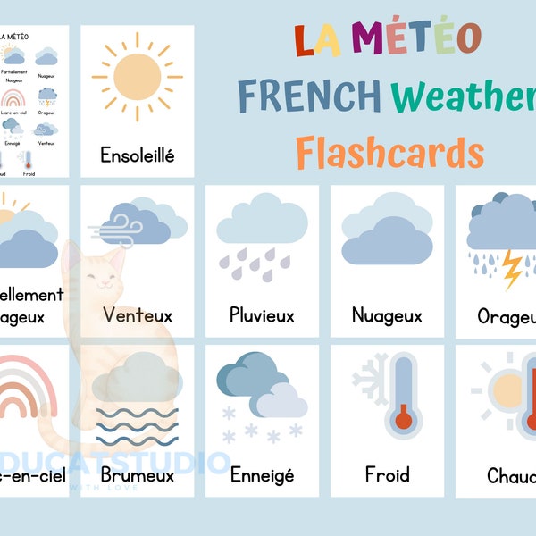 France Flashcards - Etsy