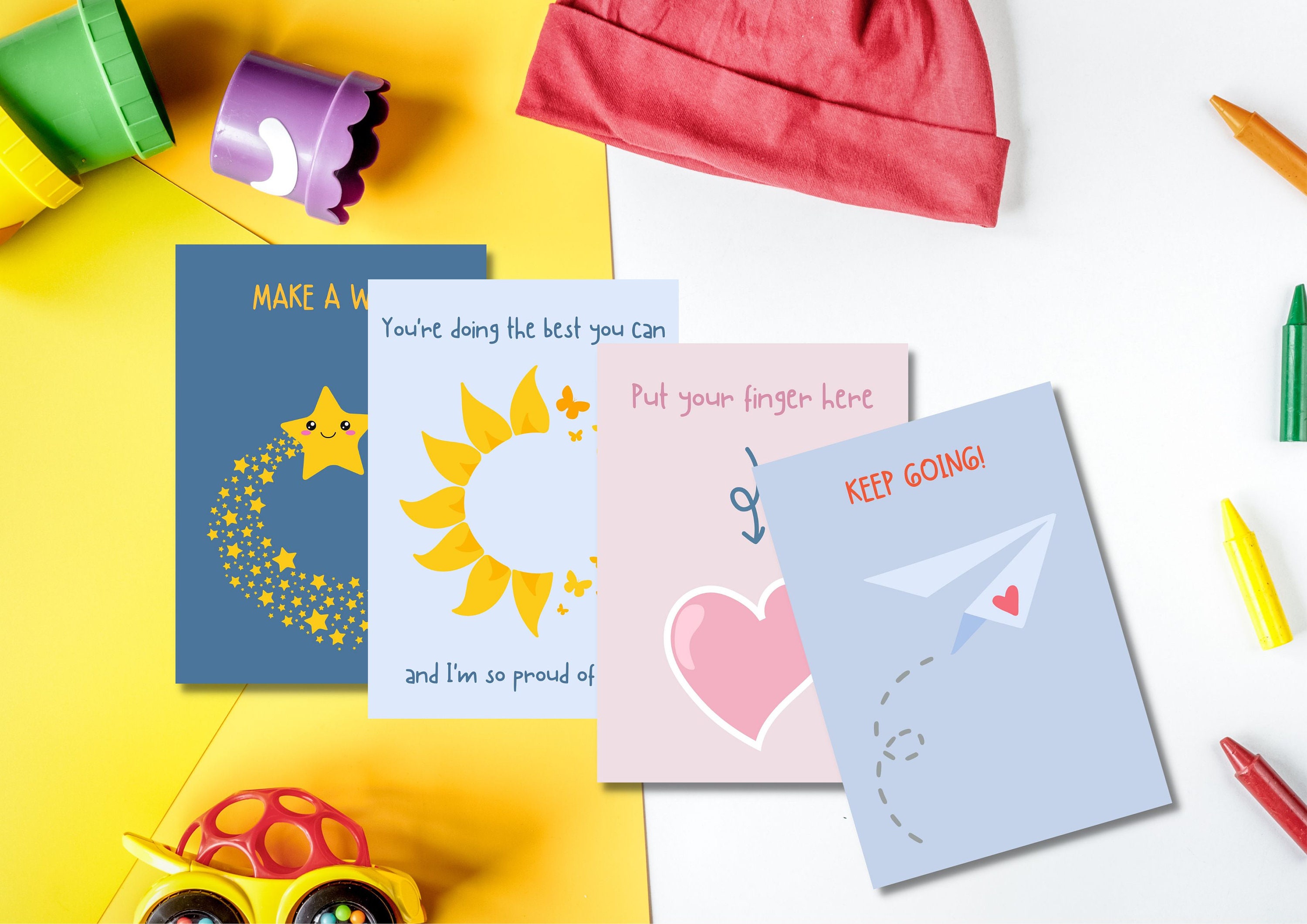 40 Printable Positive Affirmation Cards for Kids | Motivational Cards ...