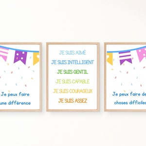 Ensemble De 15 Affiches éducatives Pour Salle De Jeux Et Enfants, Tout ...