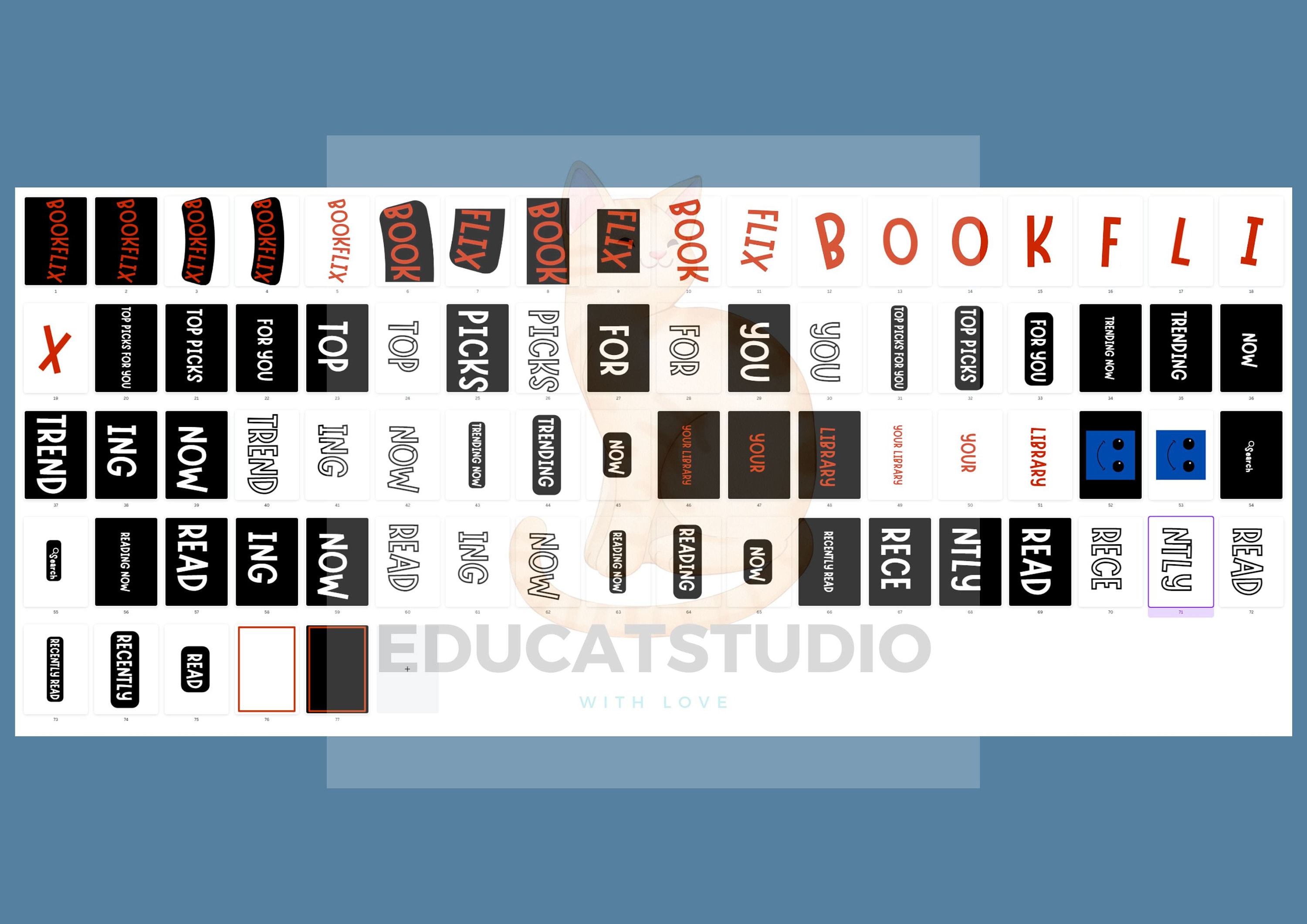 BOOKFLIX Bulletin Board | Reading Corner - Etsy