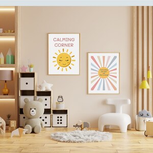 30 Grounding Technique Posters Bundle Set, Calming Corner, Mental ...